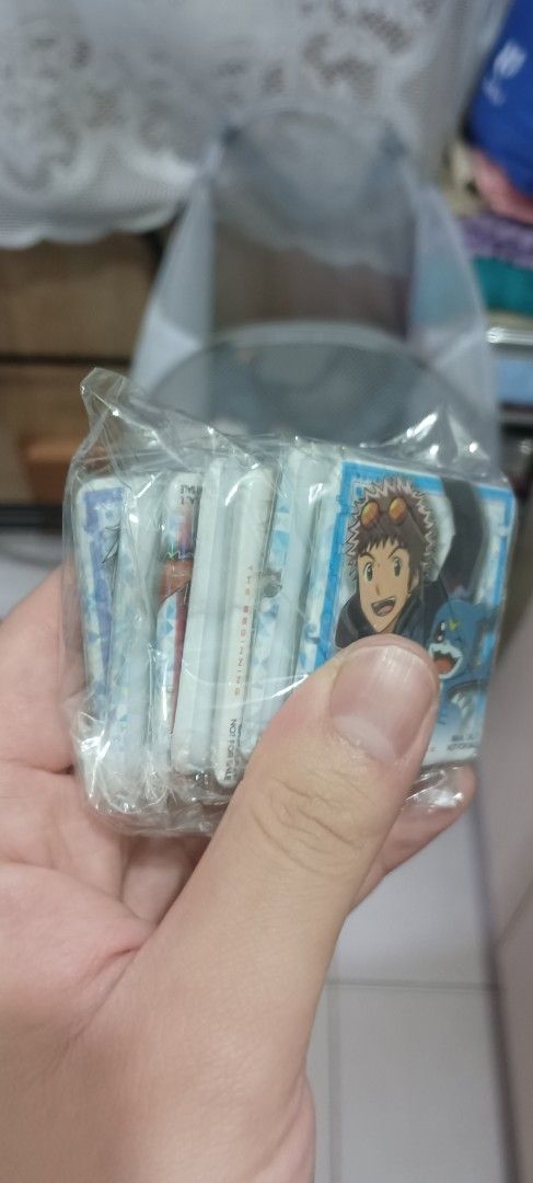 Digimon Adventure 02 The beginning movie Badge Set from Odex, Hobbies ...