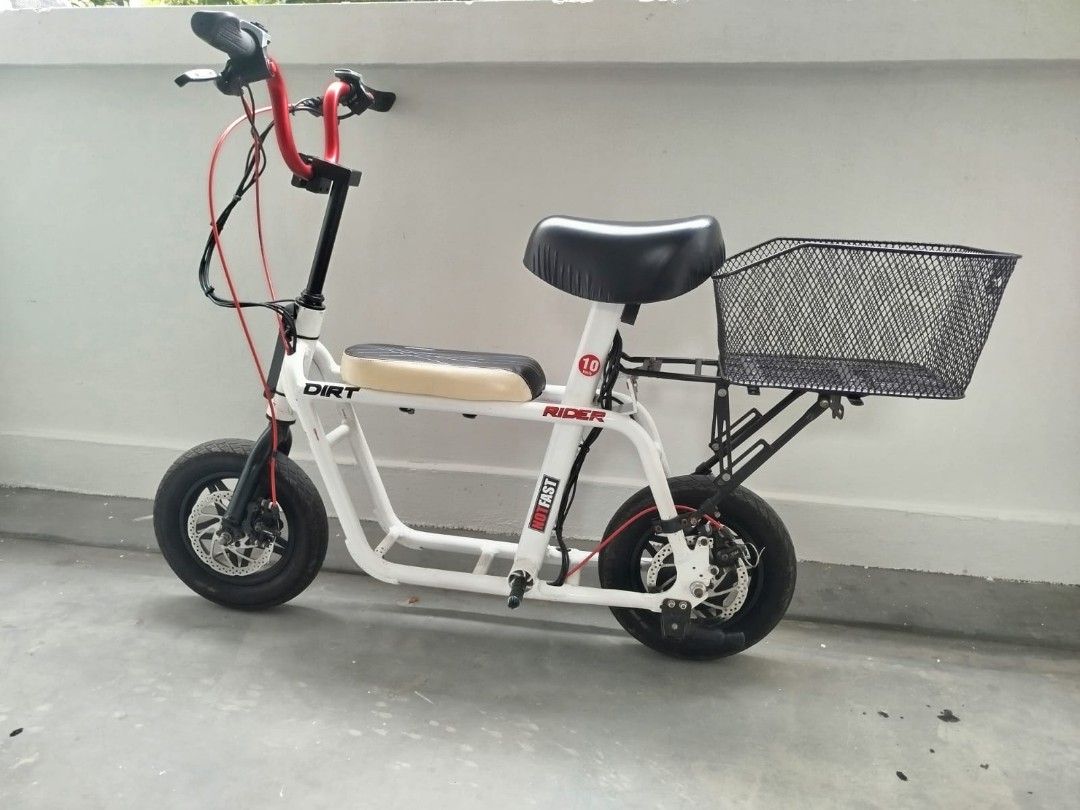 Dirt Rider Mini Bike with Basket, Sports Equipment, Bicycles & Parts, Bicycles on Carousell