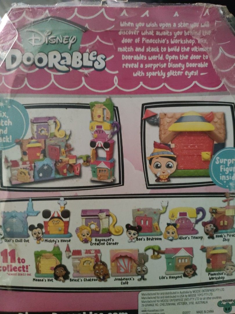 Disney Doorables Pinocchio's Workshop, Hobbies & Toys, Toys & Games on ...