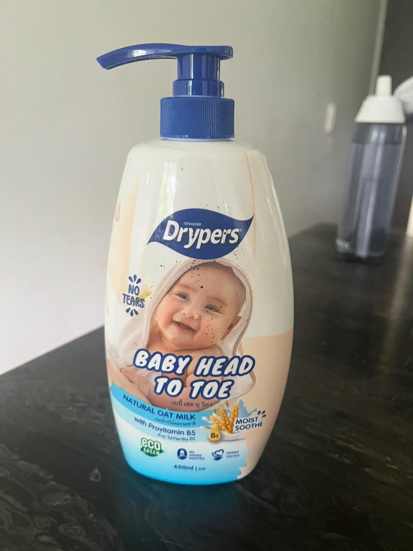 Drypers Baby Head to Toe Lotion - 650ml, Babies & Kids, Bathing ...