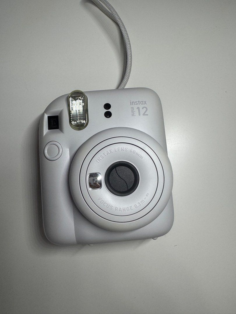 Fujifilm Instax Mini 12 Instant Camera - White, Photography, Cameras on ...