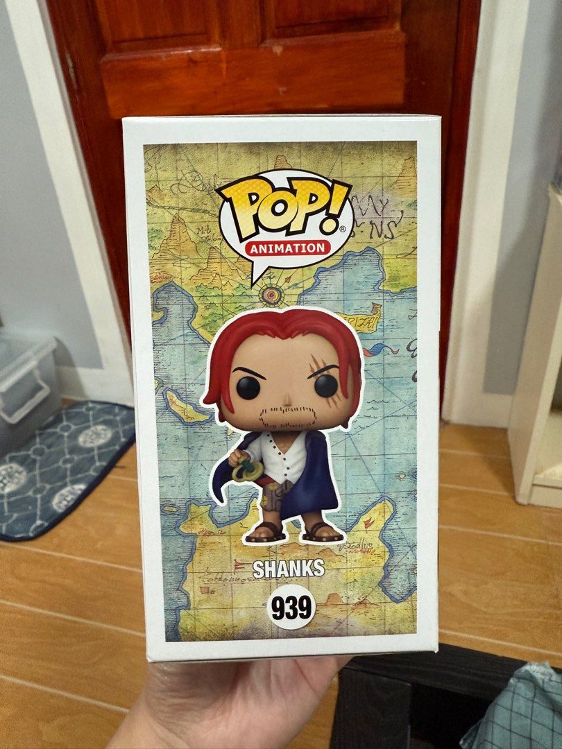 Funko Pop! Animation One Piece Shanks #939, Hobbies & Toys, Toys ...