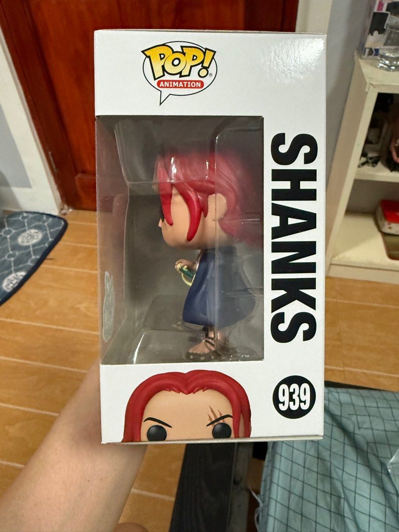 Funko Pop! Animation One Piece Shanks #939, Hobbies & Toys, Toys ...