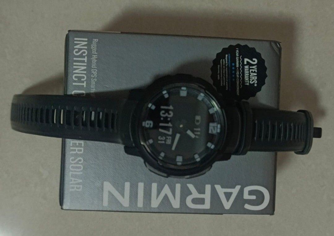 Garmin Instinct Crossover Solar Smartwatch, Mobile Phones & Gadgets ...