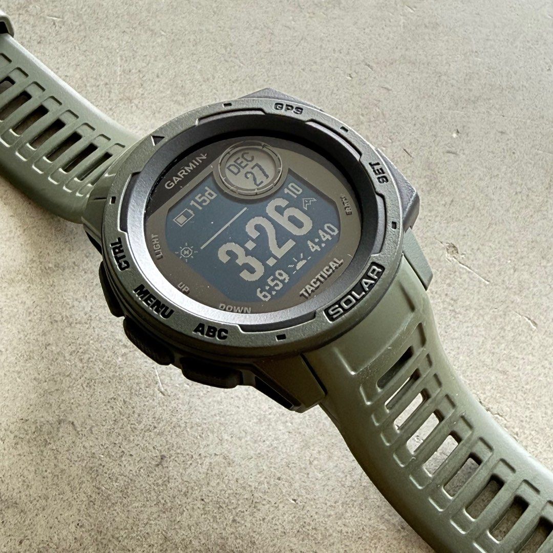 Garmin Instinct Solar Tactical Smartwatch, Mobile Phones & Gadgets ...
