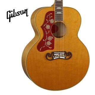 GIBSON 1957 SJ-200 LEFT-HANDED ACOUSTIC GUITAR - VINTAGE SUNBURST (NEW ...