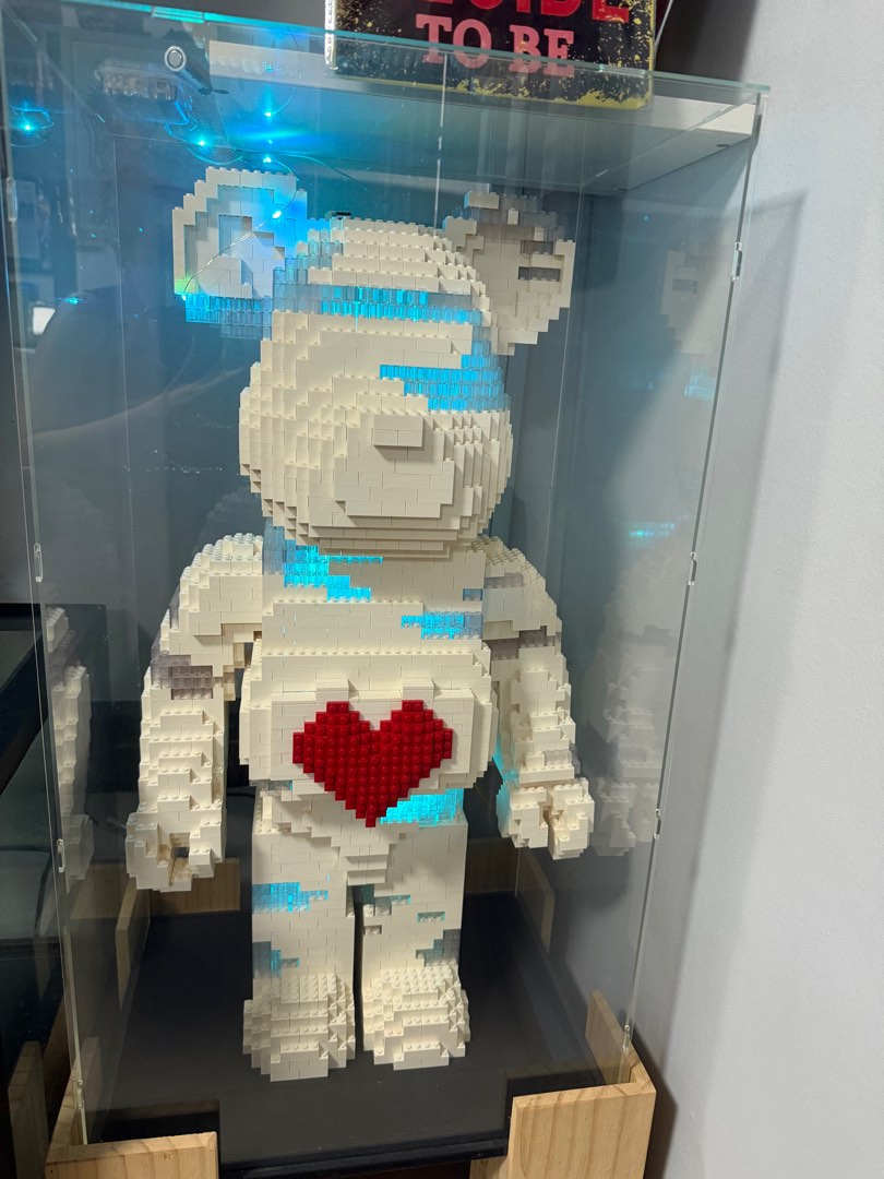 Gift for him / her! Brick bear lighted, Hobbies & Toys, Toys & Games on ...
