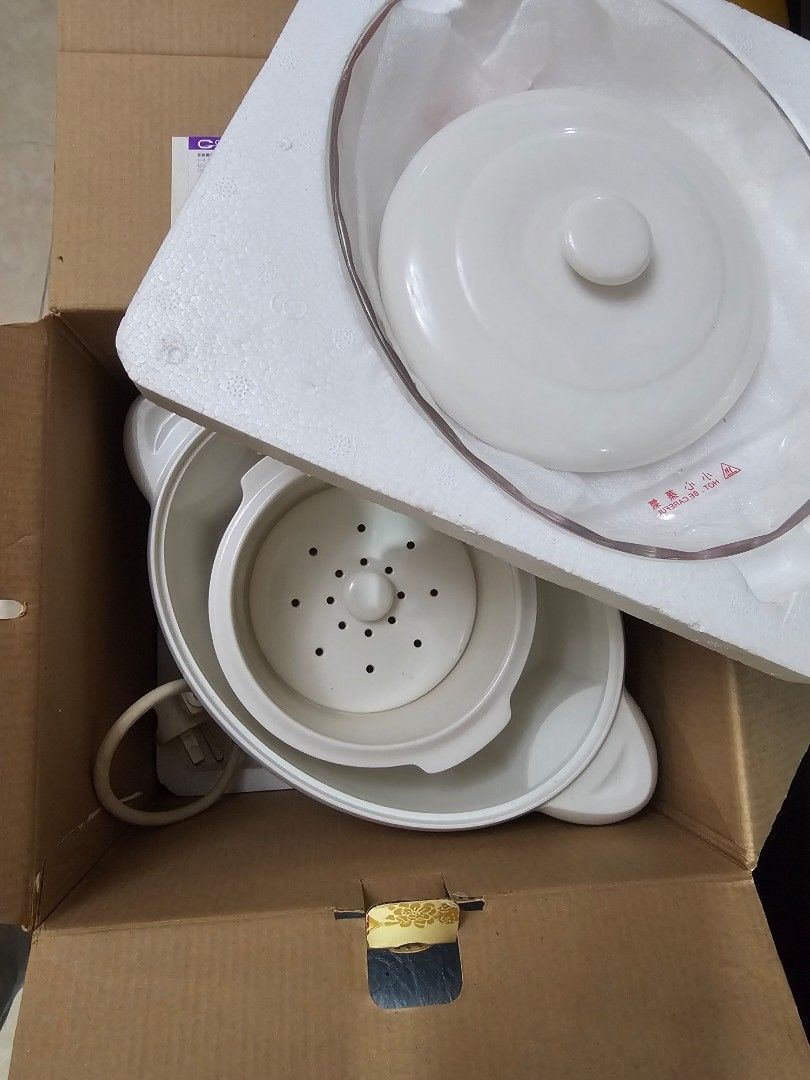 Goodway 養生燉盅GSC-10F 1.2L, 家庭電器, 廚房電器, 鍋具 - Carousell