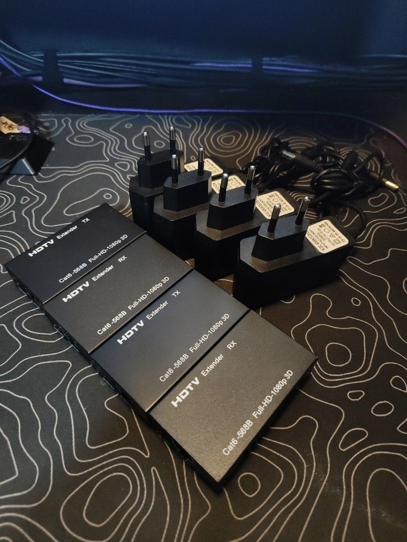 HDMI Cat6 extender-1080p, Computers & Tech, Parts & Accessories, Cables ...