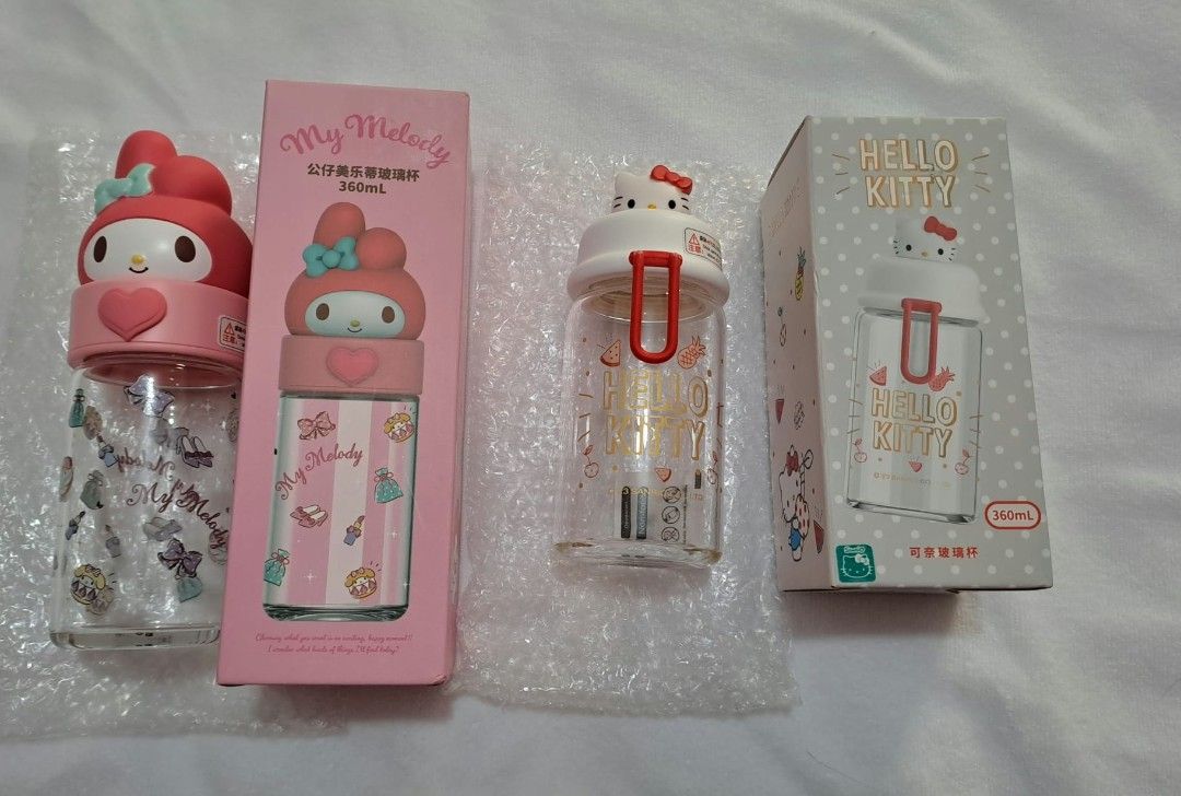Hello Kitty & My Melody Water Bottles, Furniture & Home Living ...