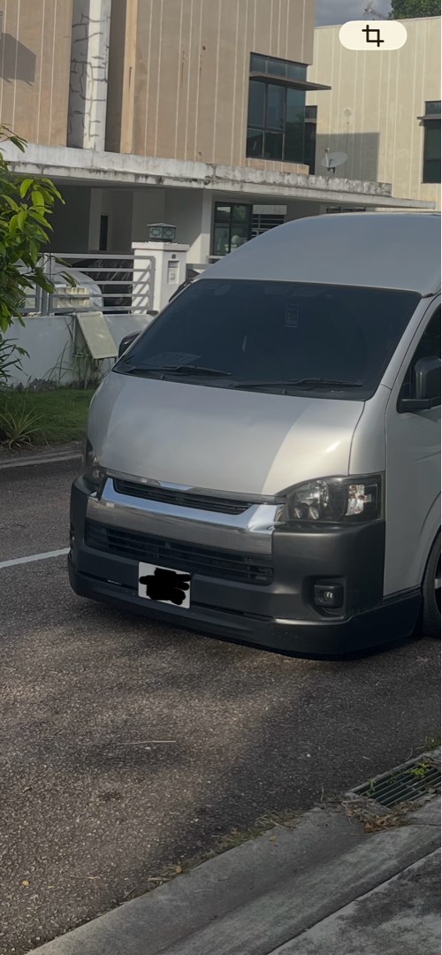 Hiace highroof front lip, Car Accessories, Accessories on Carousell