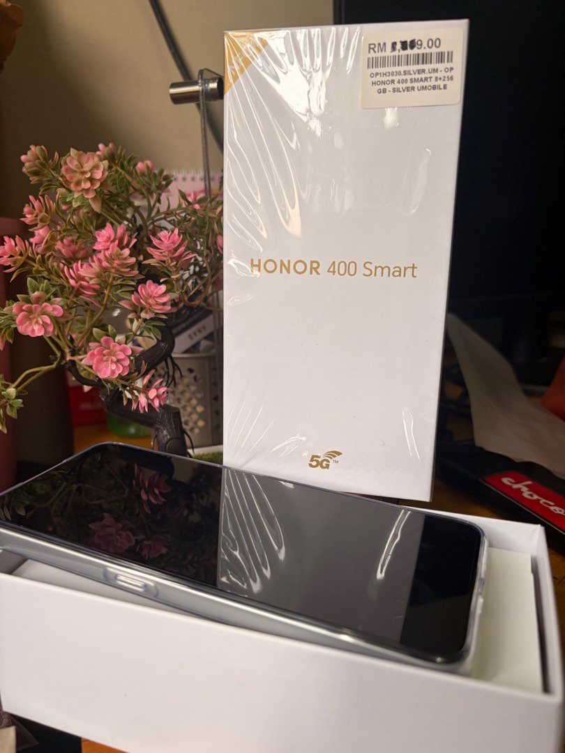 Honor 400 Smart 5G 256GB Meteor Silver, Mobile Phones & Gadgets, Mobile ...