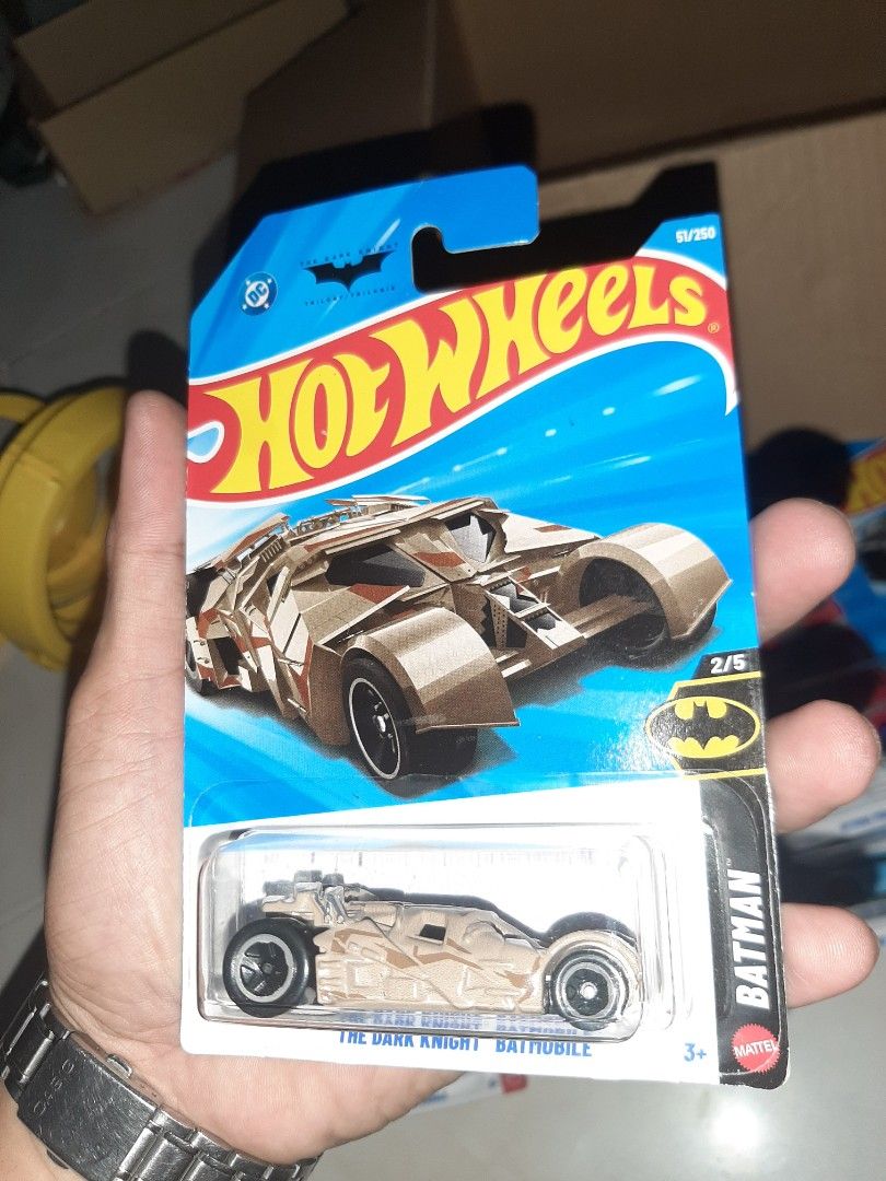 Hot wheels the dark knight batmobile Case C diecast car, Hobbies & Toys ...