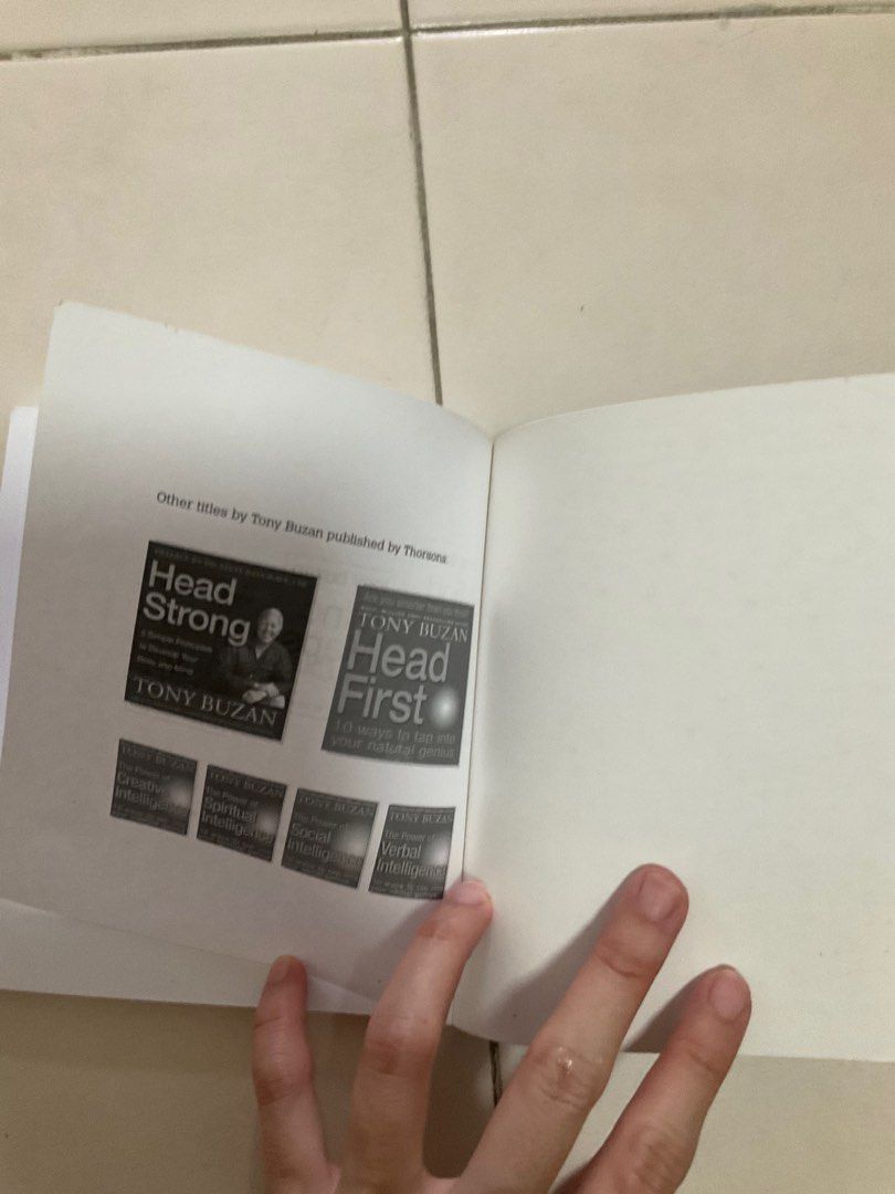 How to Mind Map by Tony Buzan, Hobbies & Toys, Books & Magazines ...