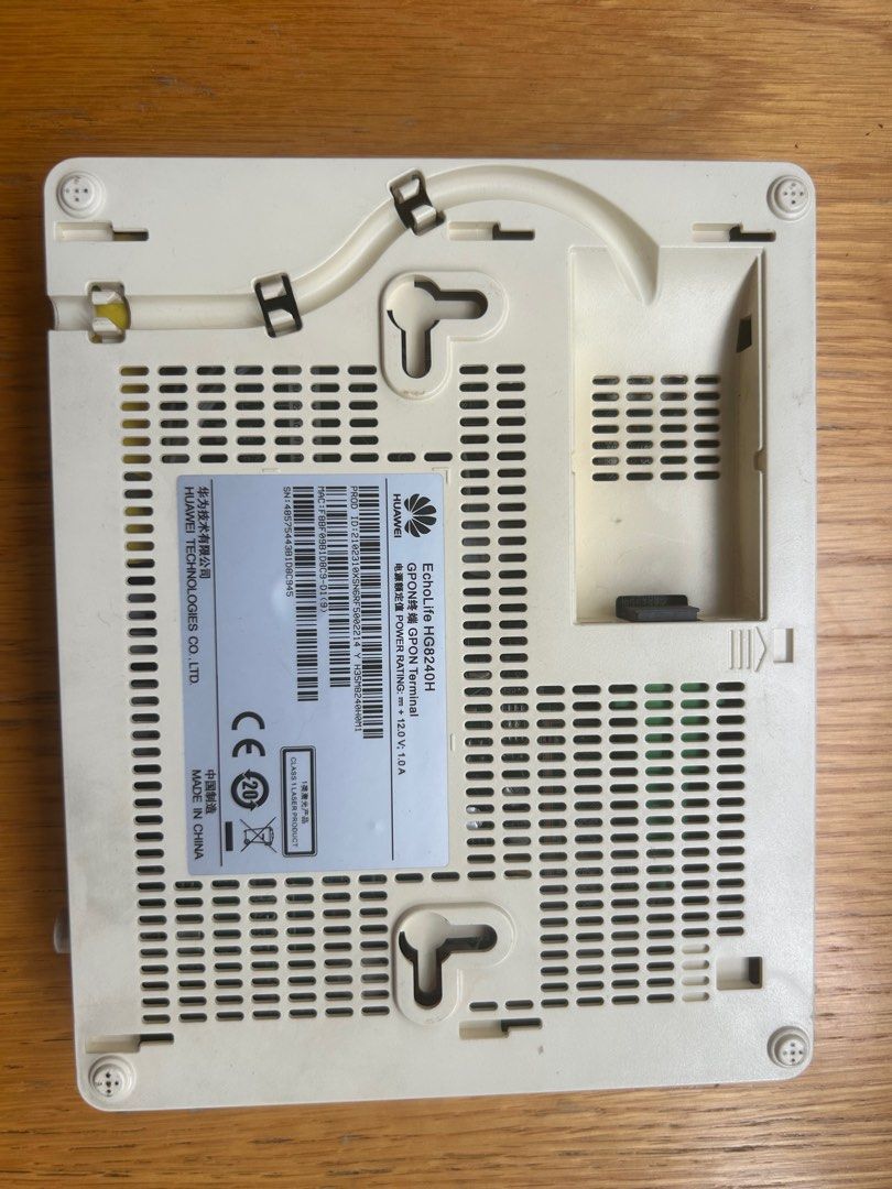 Huawei HG824H GPON Router with Power Adapter, Computers & Tech, Parts ...