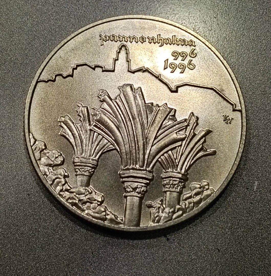 Hungary 1000 forint 1995 commemorative monastery silver coin, Hobbies ...