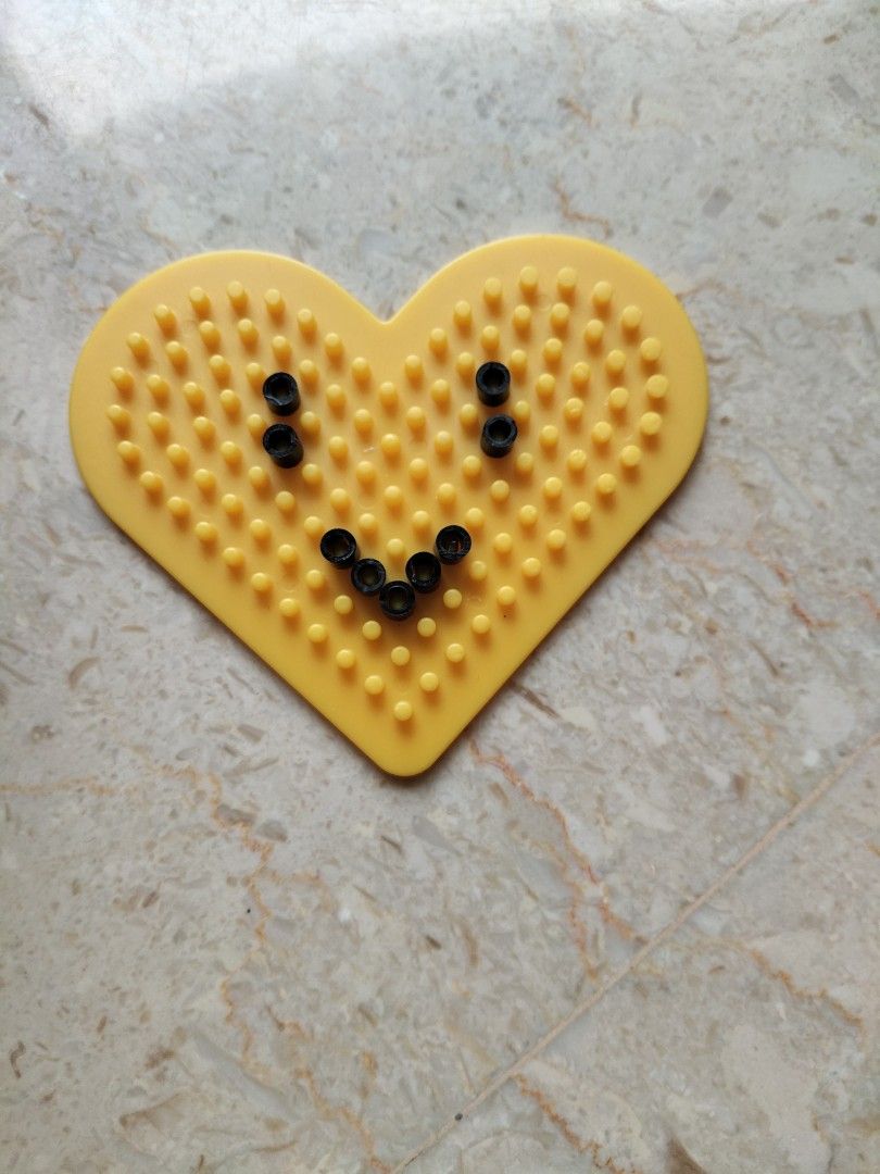 IKEA PYSSLA Beads Set with Heart Board, Hobbies & Toys, Stationery ...