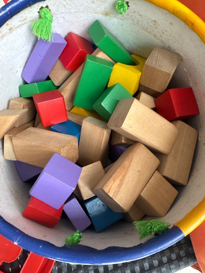 Imaginarium 100 Piece Wooden Block Set, Hobbies & Toys, Toys & Games on ...