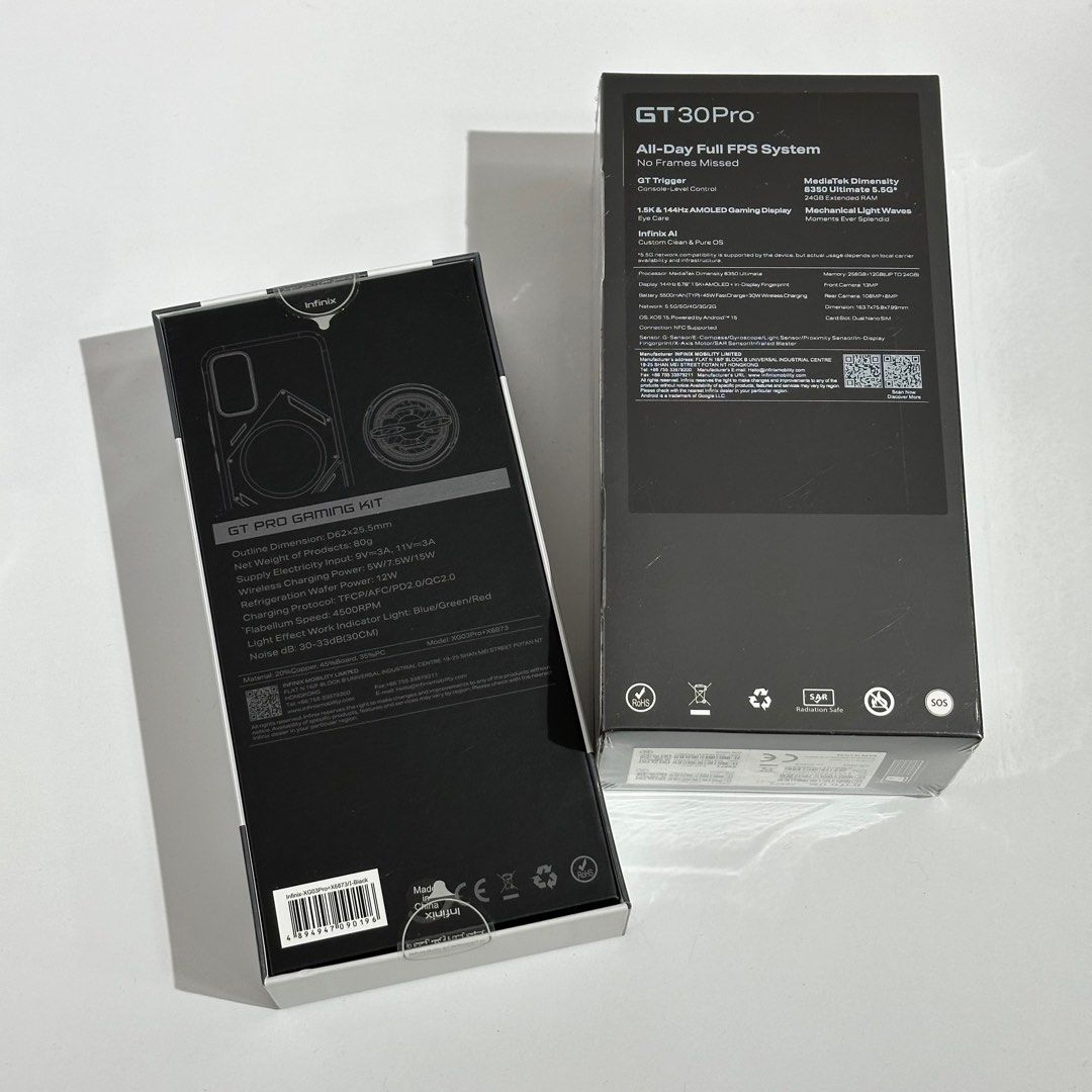 Infinix GT 30 Pro Blade White 256GB, Mobile Phones & Gadgets, Mobile ...