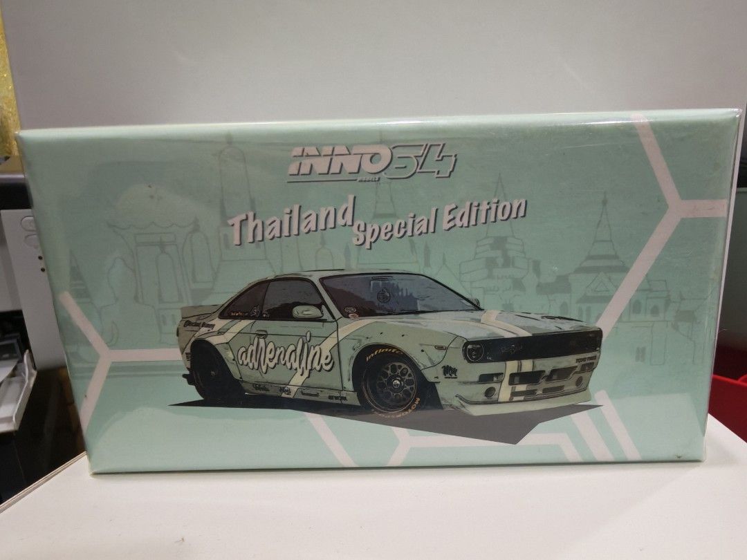 INNO 64 Nissan SIlvia S14 Adrenaline Rocket Bunny - Thailand Special ...