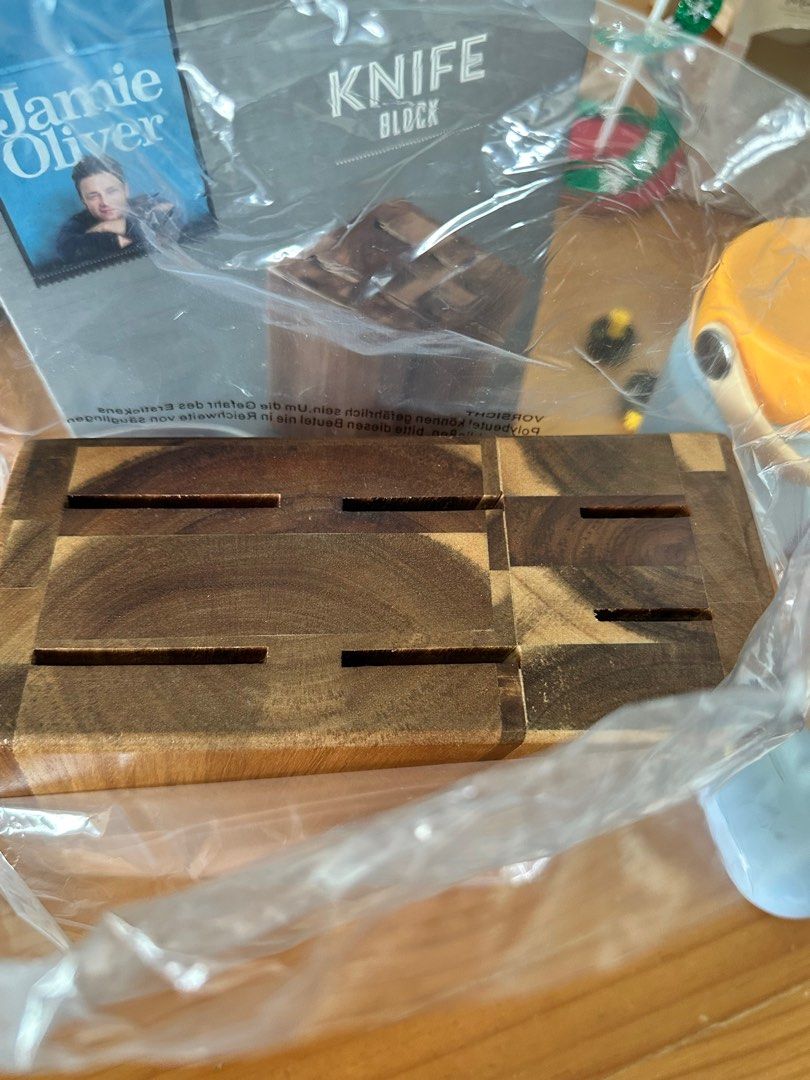 Jamie Oliver Knife Block, Furniture & Home Living, Kitchenware ...