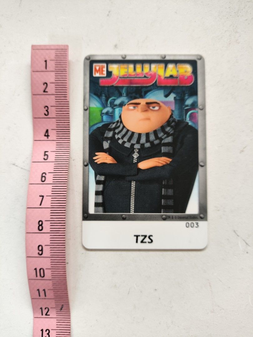 Timezone Jelly lab Despicable Me Gru & Dave card, Hobbies & Toys, Toys ...