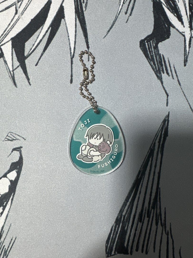 Jujutsu Kaisen Fushiguro Toji Chibi Keychain, Hobbies & Toys ...