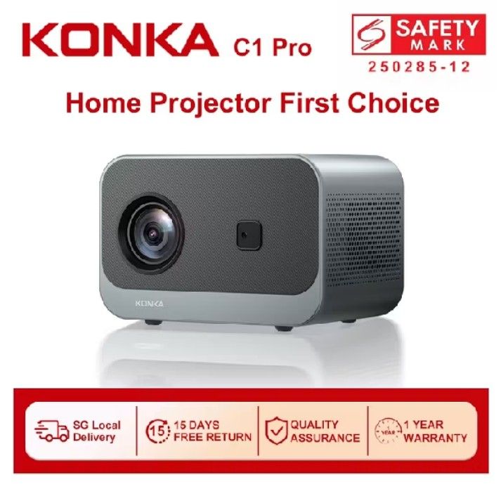 KONKA C1 Pro Home Projector, TV & Home Appliances, TV & Entertainment ...