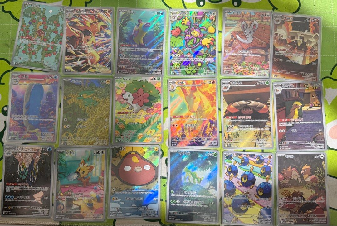 Korean Pokemon Card, Hobbies & Toys, Toys & Games on Carousell