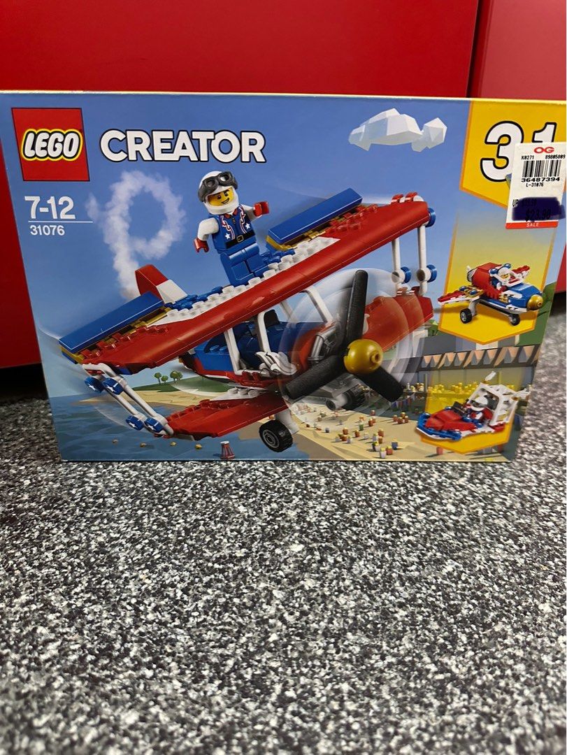 LEGO Creator 31076 Aerobatics Plane, Hobbies & Toys, Toys & Games on ...