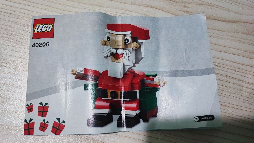 LEGO Santa 40206 Building Kit - Complete, Hobbies & Toys, Toys & Games ...