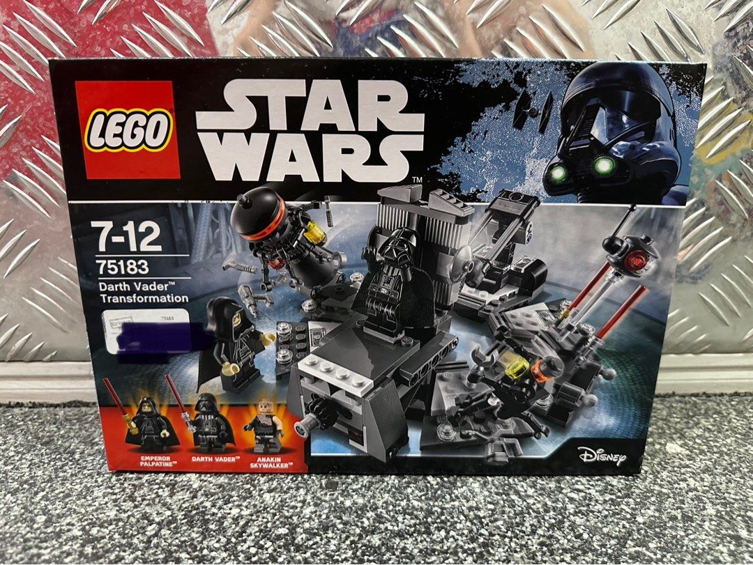 LEGO Star Wars Darth Vader Transformation 75183, Hobbies & Toys, Toys ...
