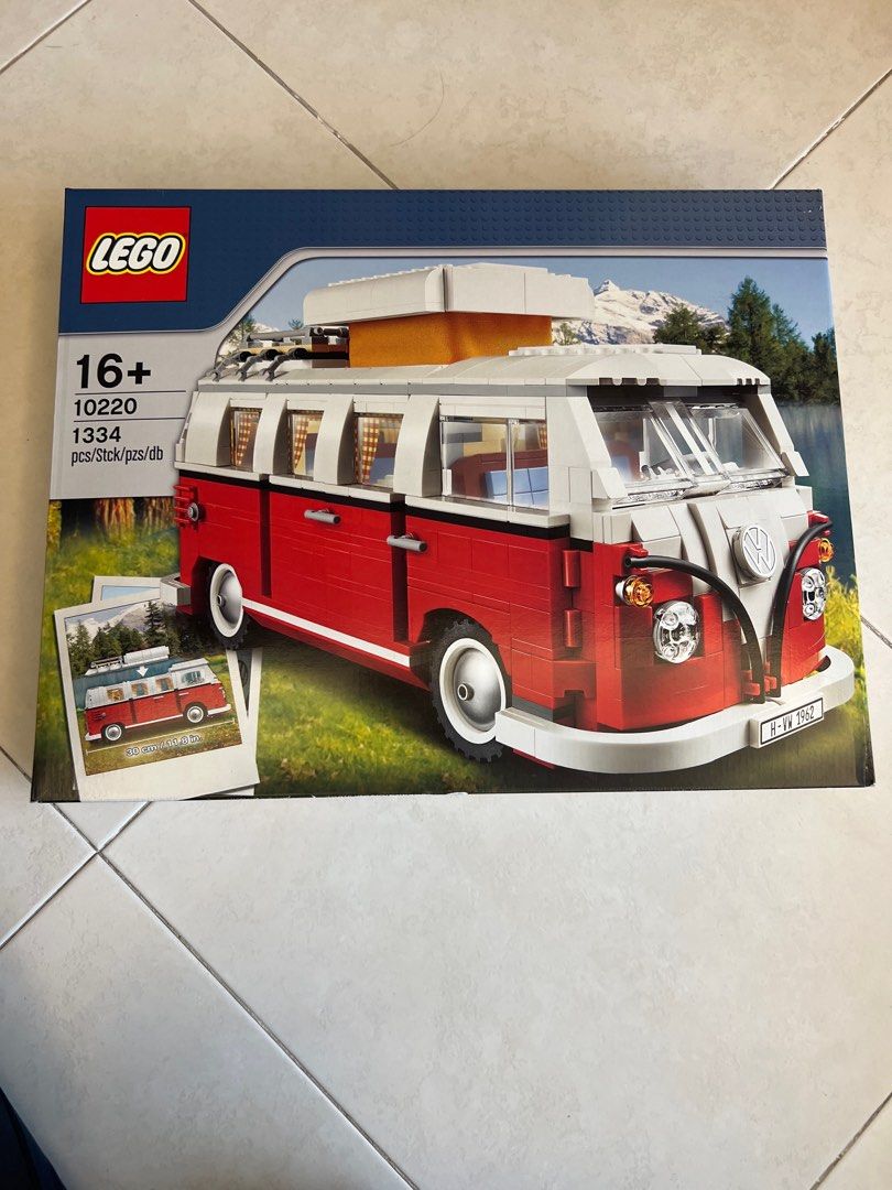 Lego Volkswagen Retro Camper Van 10220 (unopened), Hobbies & Toys, Toys ...