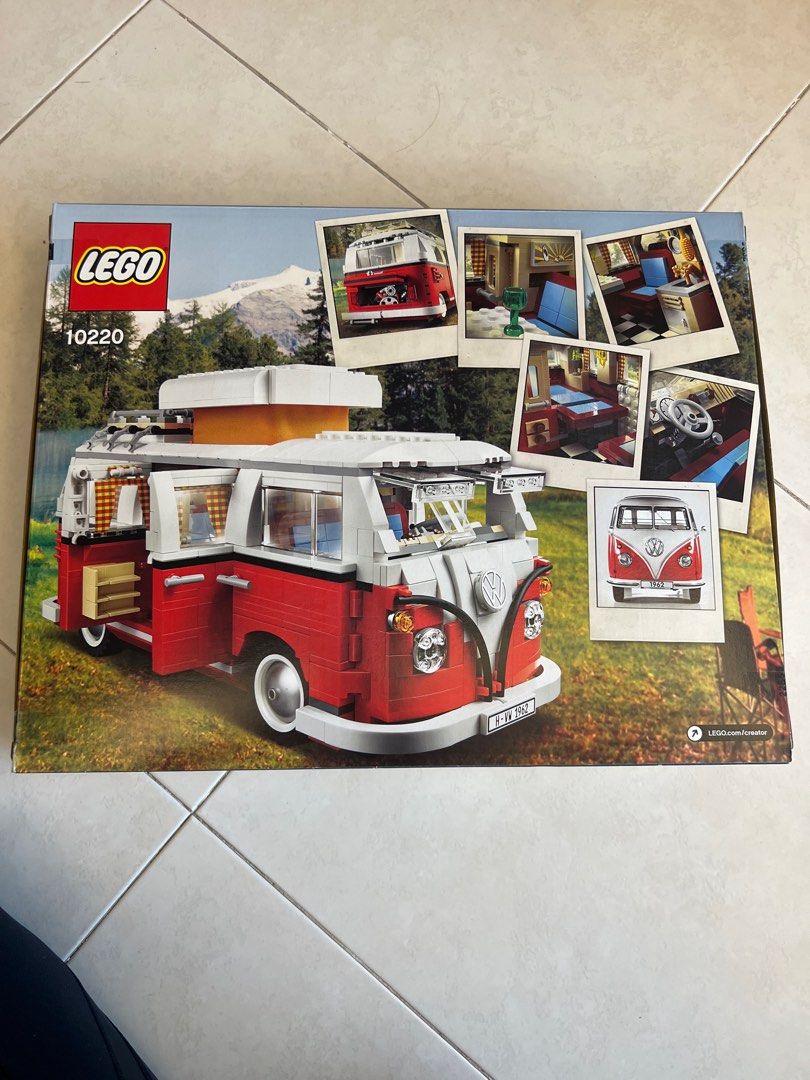 Lego Volkswagen Retro Camper Van 10220 (unopened), Hobbies & Toys, Toys ...