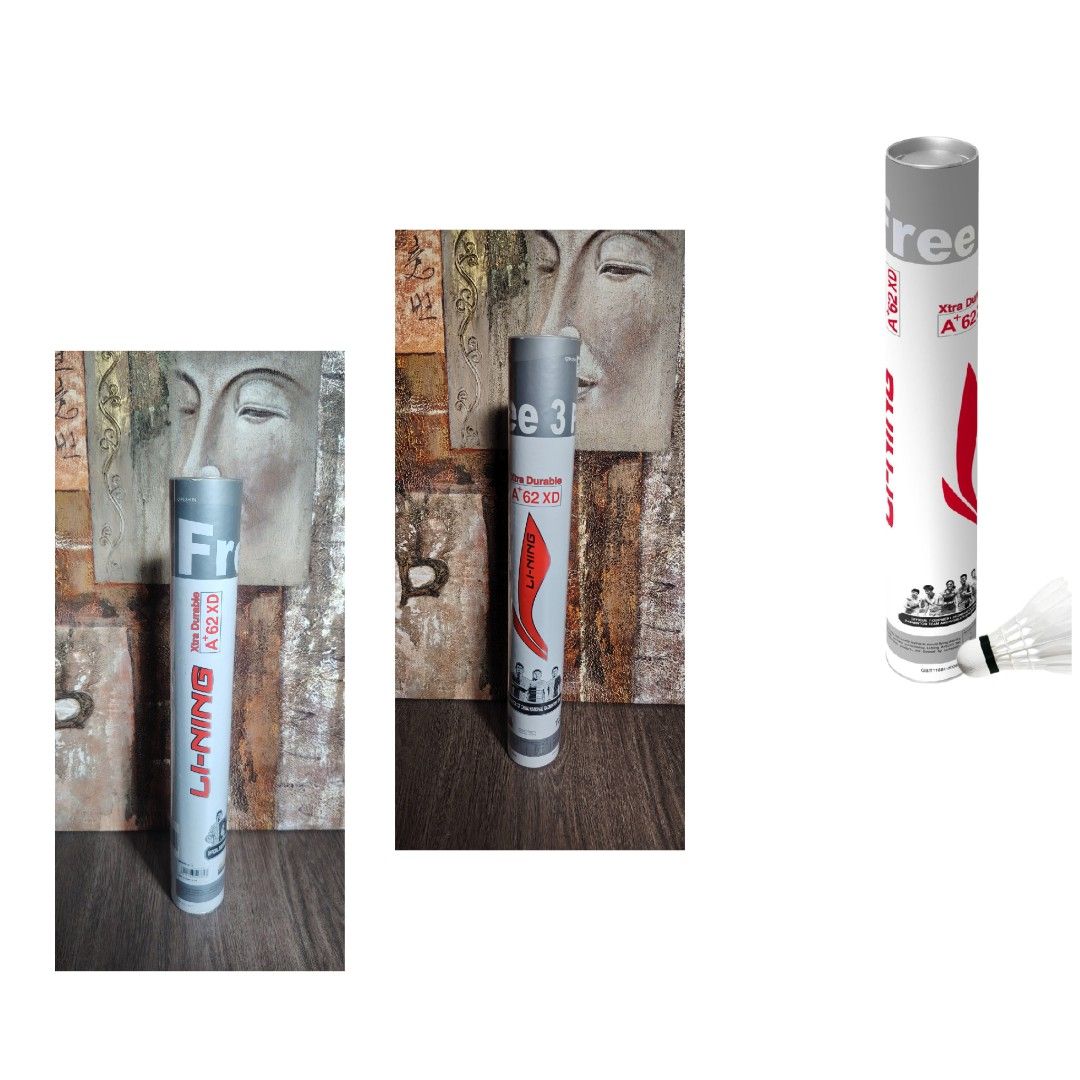 🌿[still available] Li-Ning Badminton Shuttlecock A+62 XD Shuttlecocks ...