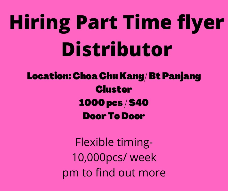 Flyer For Sale | Others | Carousell Singapore