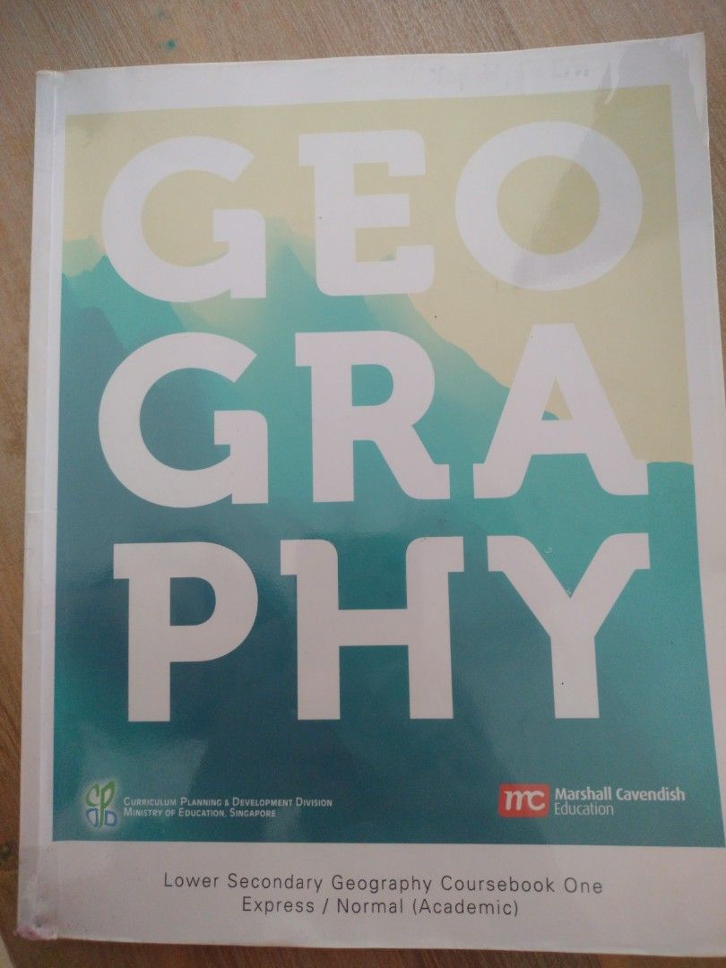 Lower Secondary Geography Coursebook One, Hobbies & Toys, Books ...