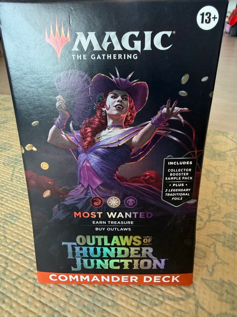 Magic The Gathering: Commander Deck - Most Wanted, Hobbies & Toys, Toys ...