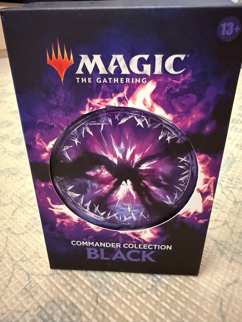 Magic: The Gathering Commander Collection Black, Hobbies & Toys, Toys ...