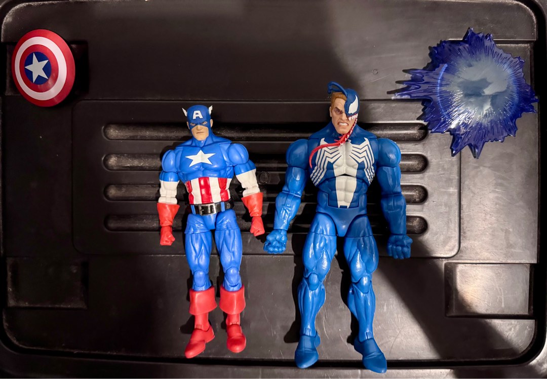 Marvel Legends Gamerverse Captain America & Venom, Hobbies & Toys, Toys ...