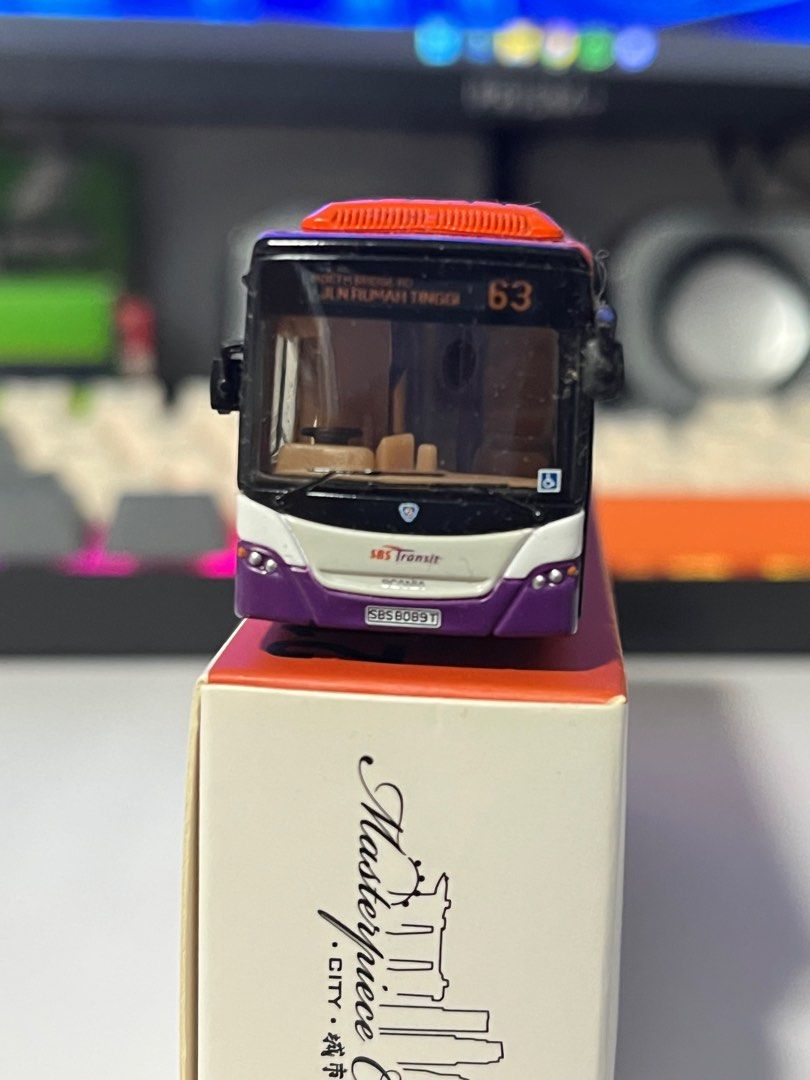 (See desc) Masterpiece Collectibles 1/110 Scania K230UB Singapore Bus (Svc. 63), Hobbies & Toys ...