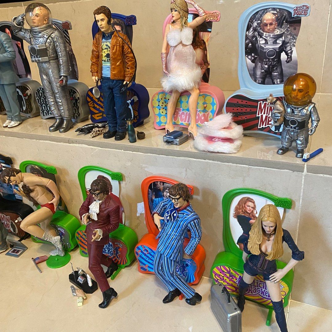 McFarlane Austin Powers complete set of 12 figures RARE, Hobbies & Toys ...