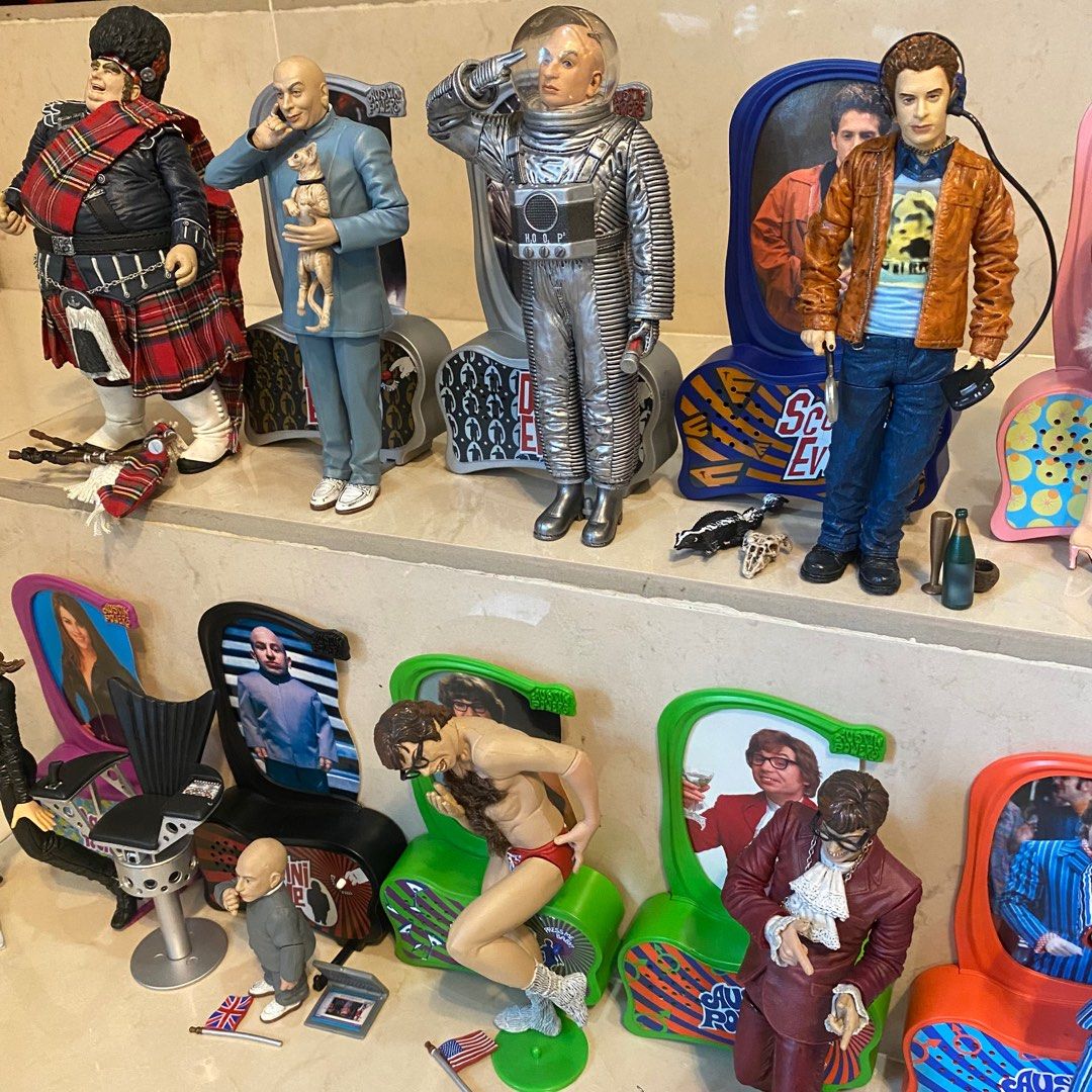 McFarlane Austin Powers complete set of 12 figures RARE, Hobbies & Toys ...