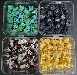 Akko MU02 Mechanical Keyboard (Wood base), Computers & Tech, Parts ...