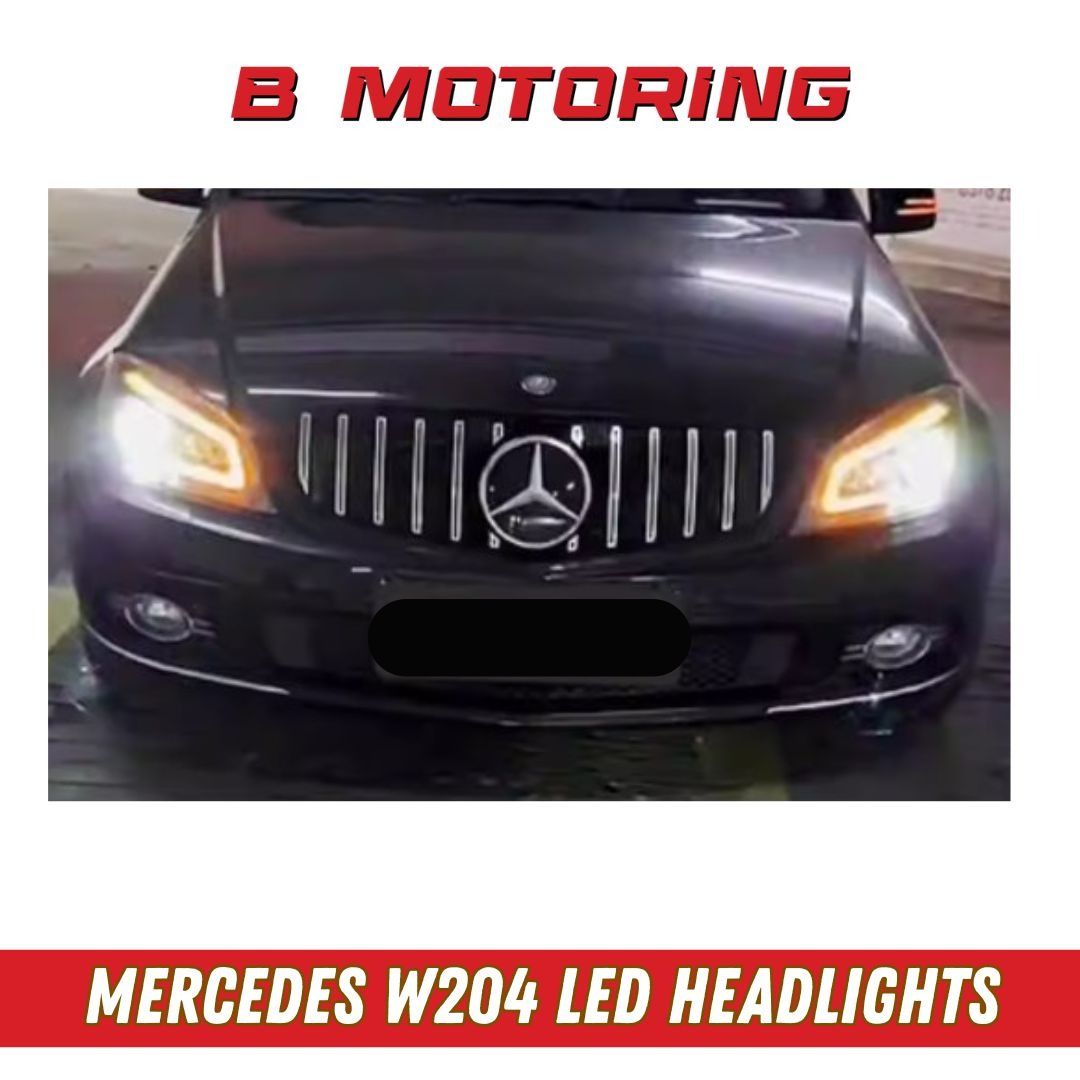 Mercedes Benz C Class W204 LED Headlights, Car Accessories, Accessories ...