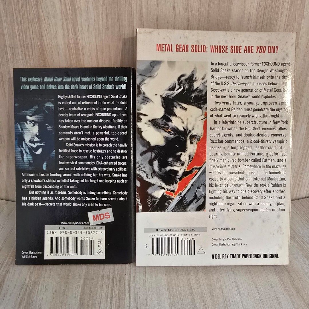 Metal Gear Solid & Metal Gear Solid 2: Sons Of Liberty by Raymond ...