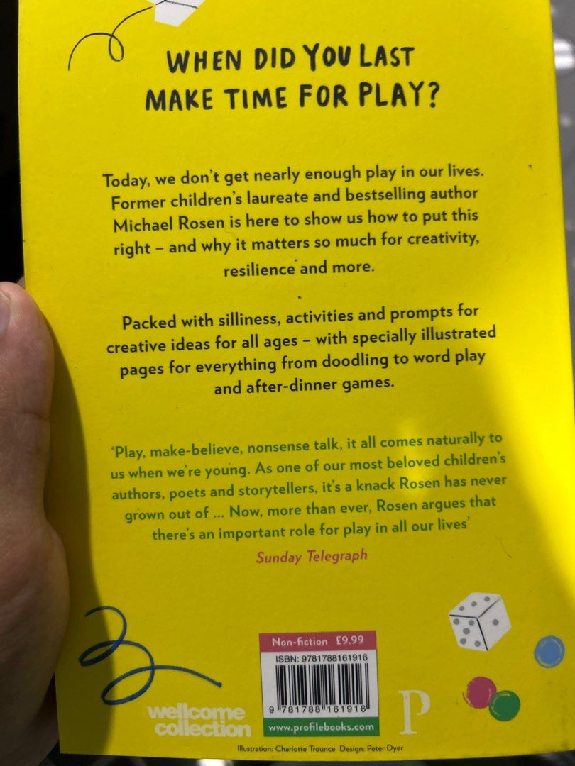 Michael Rosen's Book of Play, Hobbies & Toys, Books & Magazines ...