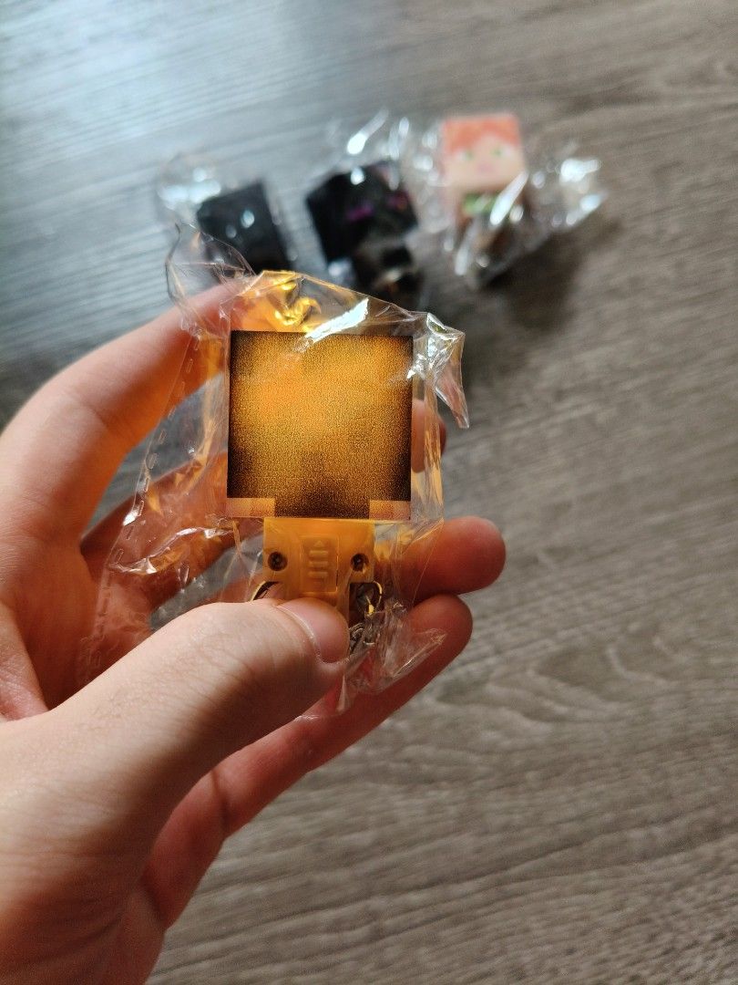 Minecraft light up keychains, Hobbies & Toys, Toys & Games on Carousell
