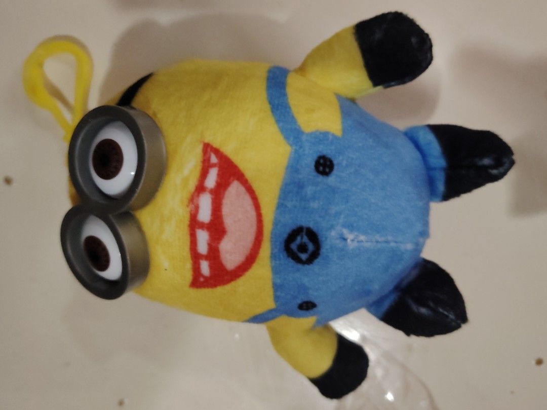 Minion Plush Keychain, Hobbies & Toys, Toys & Games on Carousell