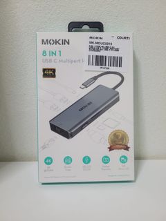 MOKIN 8-in-1 USB-C Hub, Computers & Tech, Parts & Accessories, Cables ...